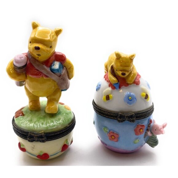 Other | Midwest Canon Falls Disney School Pooh Easter Pooh Hinged Box ...